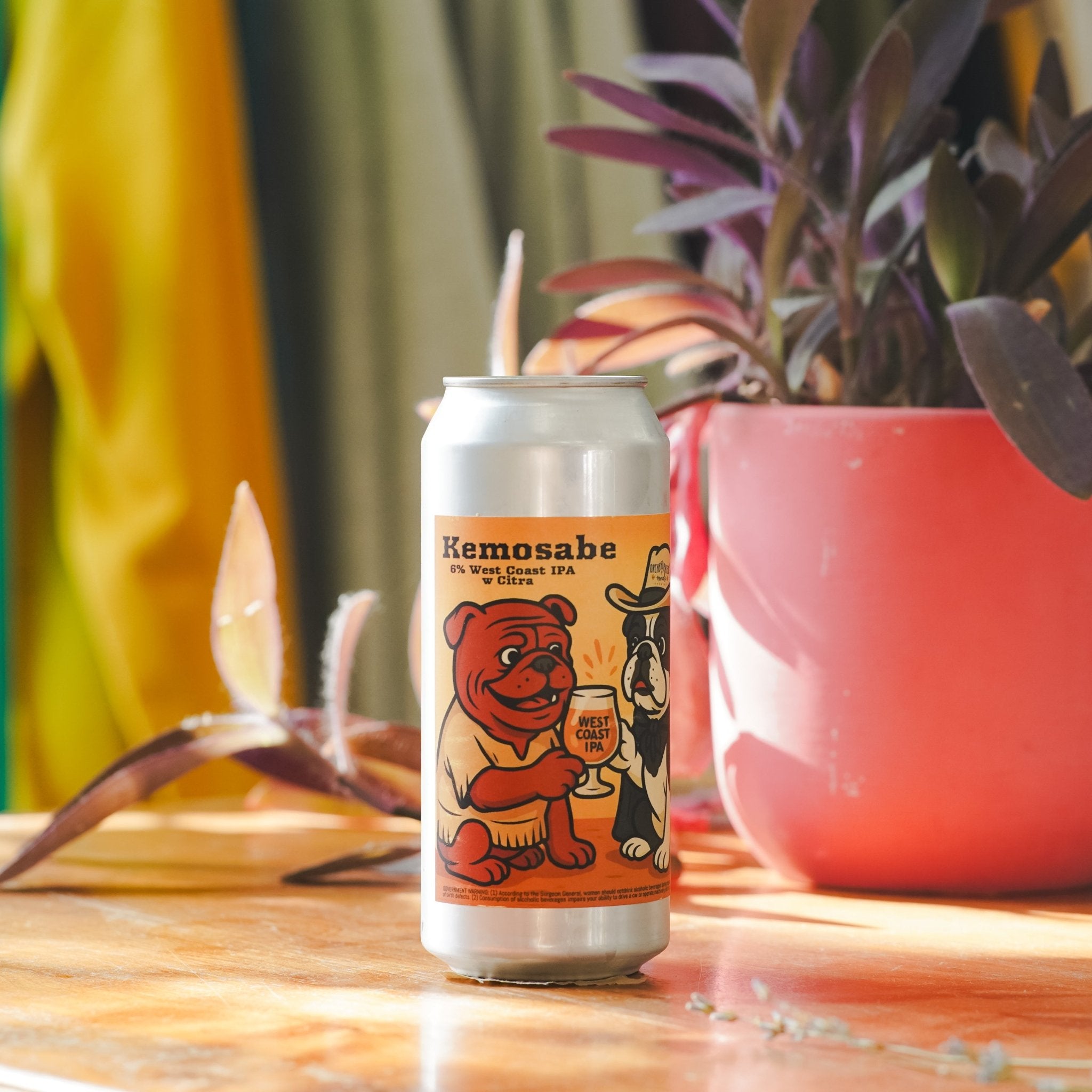 Kemosabe | Orchestrated Minds | West Coast IPA | 6.0% – Track Brewing ...